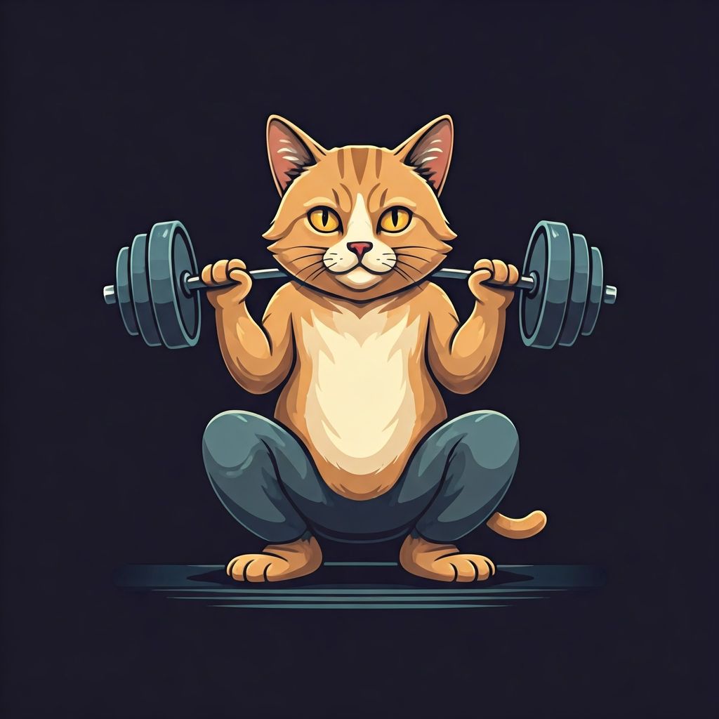 Squat Cat (SquatCat) – rug.ninja