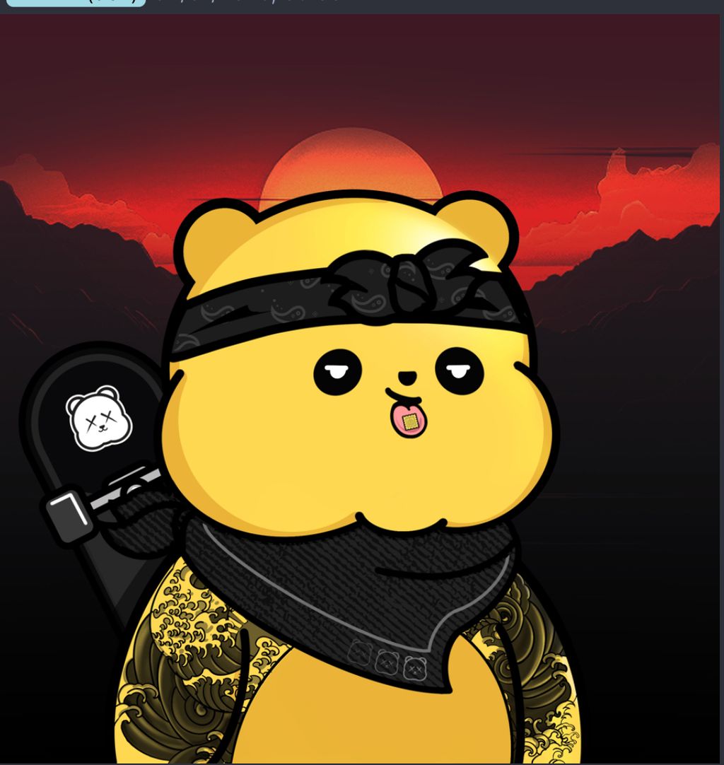 Puffy Bear Puffy Rug Ninja